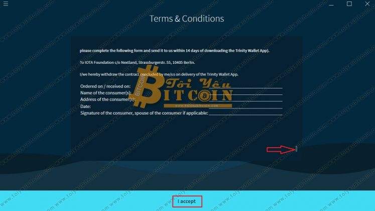 Hướng dẫn cách tạo và sử dụng ví IOTA coin trên Trinity từ A - Z