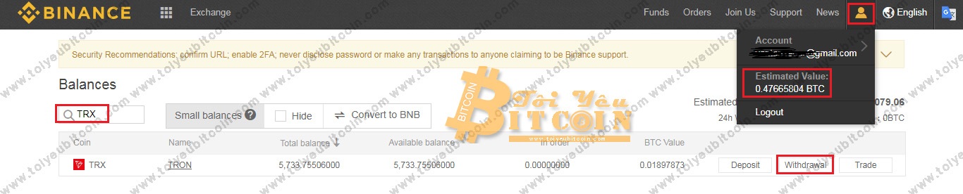 Hướng dẫn Tạo và Sử dụng ví TRON Wallet để trữ đồng TRX Coin từ A - Z