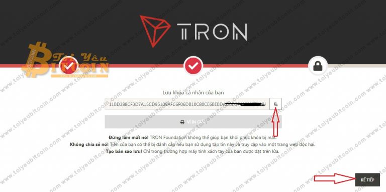 Hướng dẫn Tạo và Sử dụng ví TRON Wallet để trữ đồng TRX Coin từ A - Z