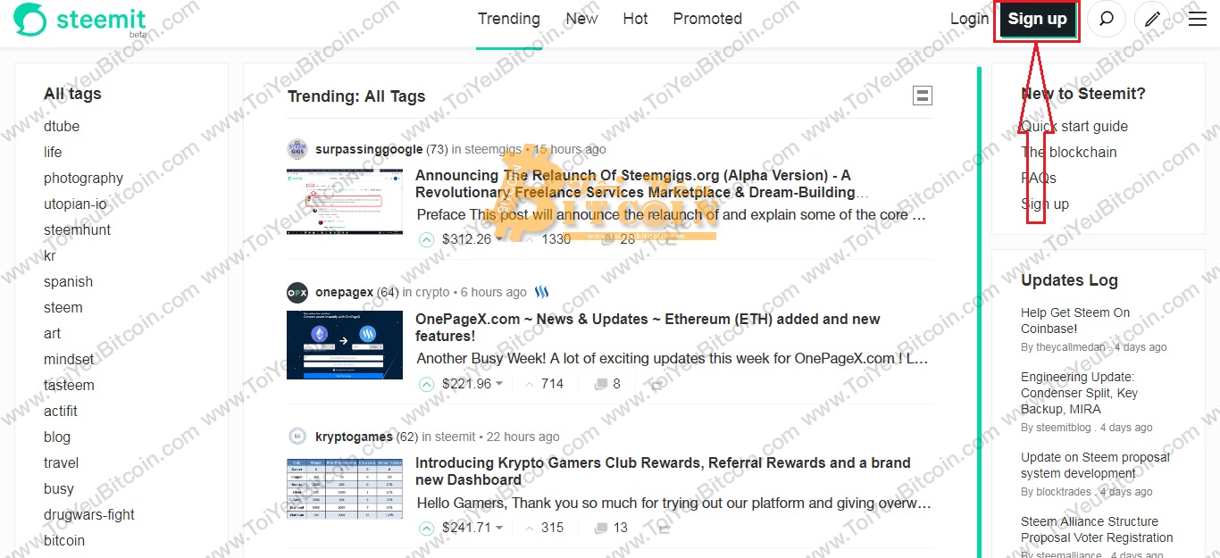 Steemit là gì? Hướng dẫn Tạo ví Steem coin & Kiếm tiền với Steemit