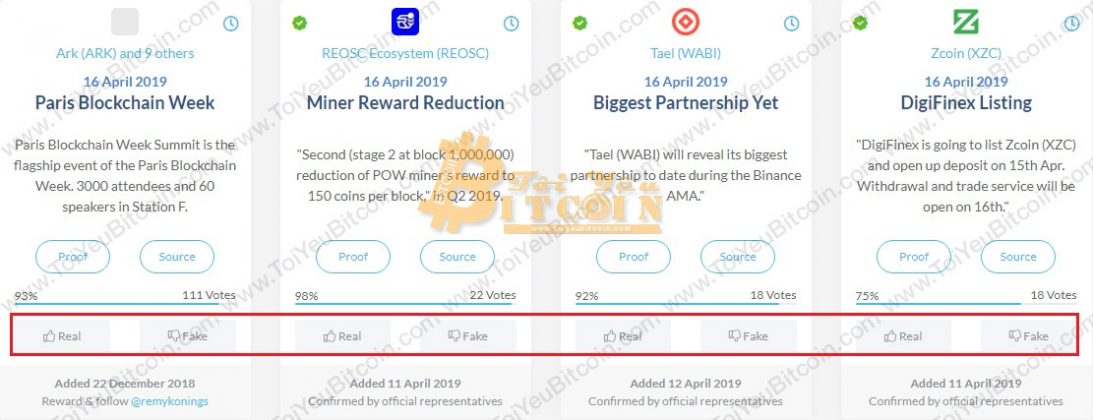 CoinMarketCal là gì? Trang cập nhật sự kiện về các dự án coin nhanh nhất