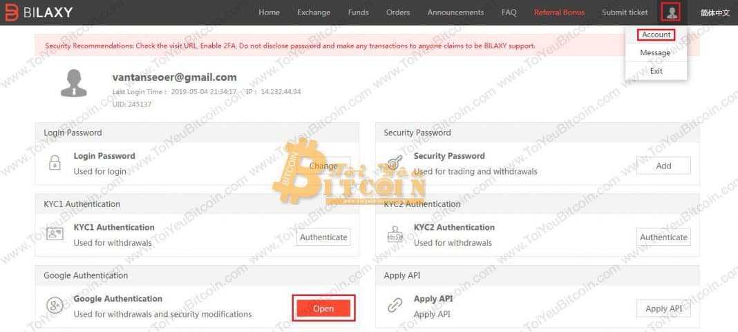 Sàn Bilaxy: Hướng dẫn Đăng ký, Xác minh & Mua/Bán giao dịch từ A - Z