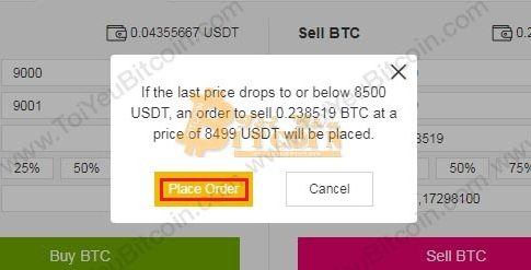 Stop Loss là gì? Hướng dẫn cách đặt lệnh Stop-Limit trên sàn Binance ...